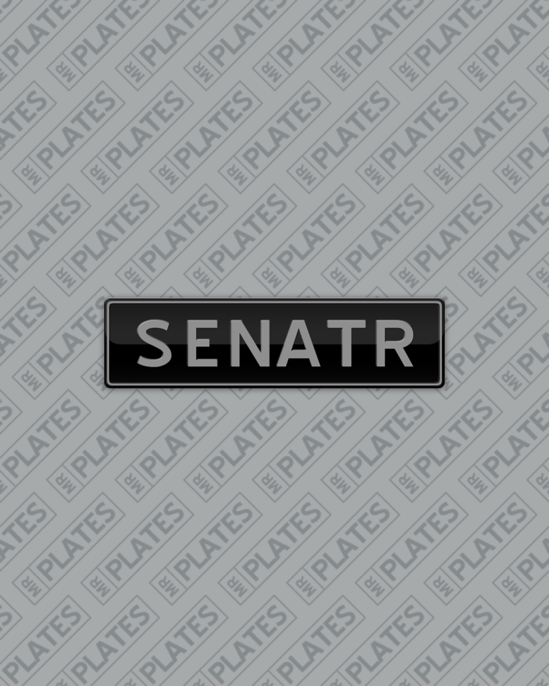 SENATR (Senator) Number Plates For Sale, QLD - MrPlates