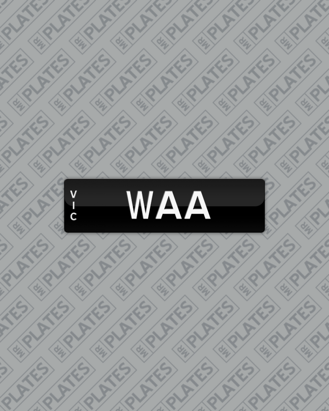 WAA (Crying When You Get Pulled Over!) Number Plates For Sale, VIC ...