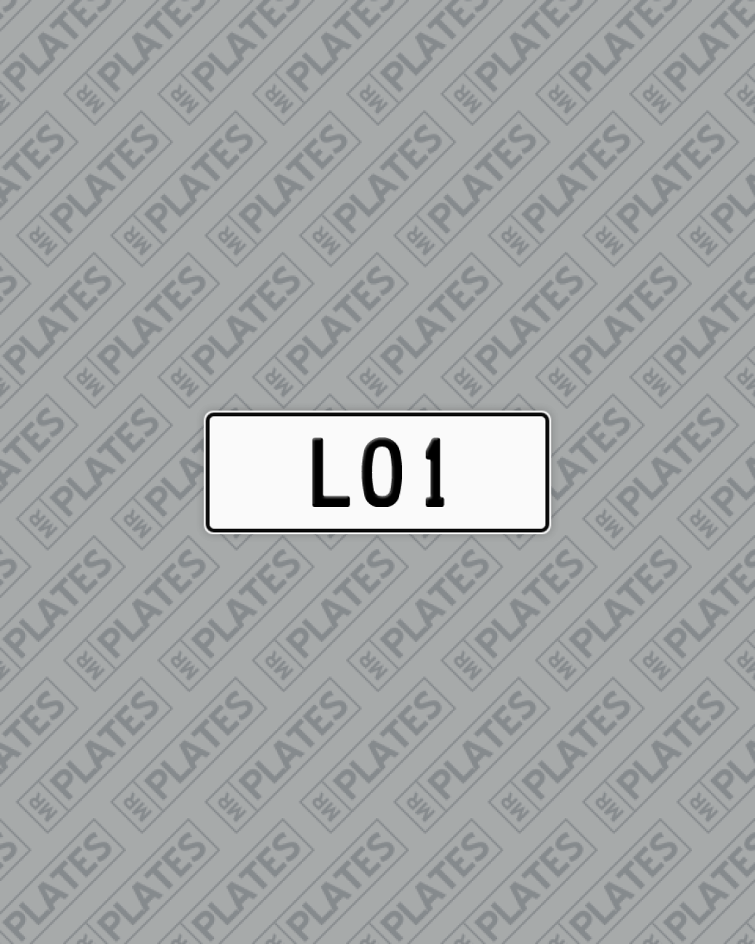 LO 1 Number Plates For Sale - MrPlates