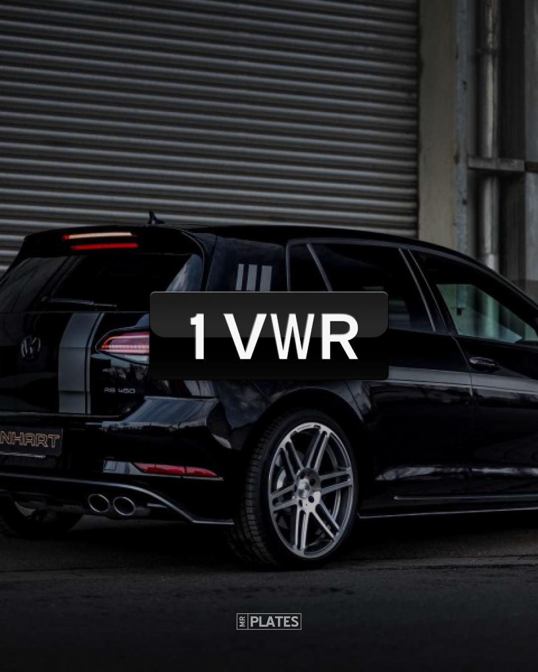1VWR (VW Golf R) Number Plates For Sale, VIC - MrPlates