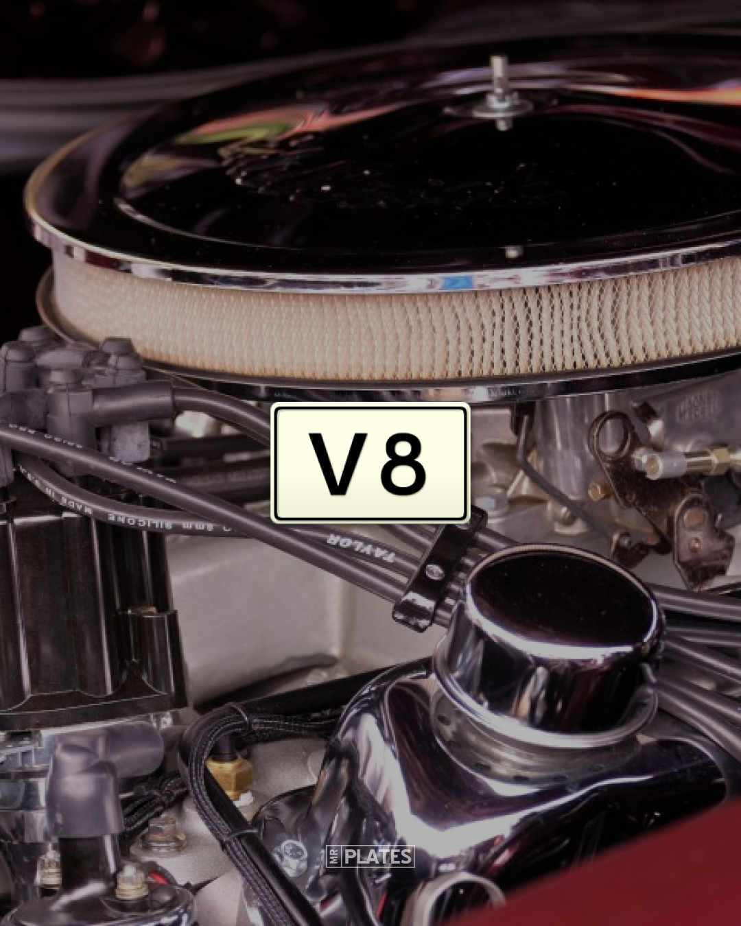 V8 Number Plates For Sale, WA - MrPlates