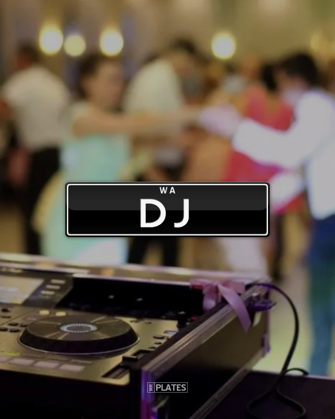DJ Number Plates For Sale, WA - MrPlates