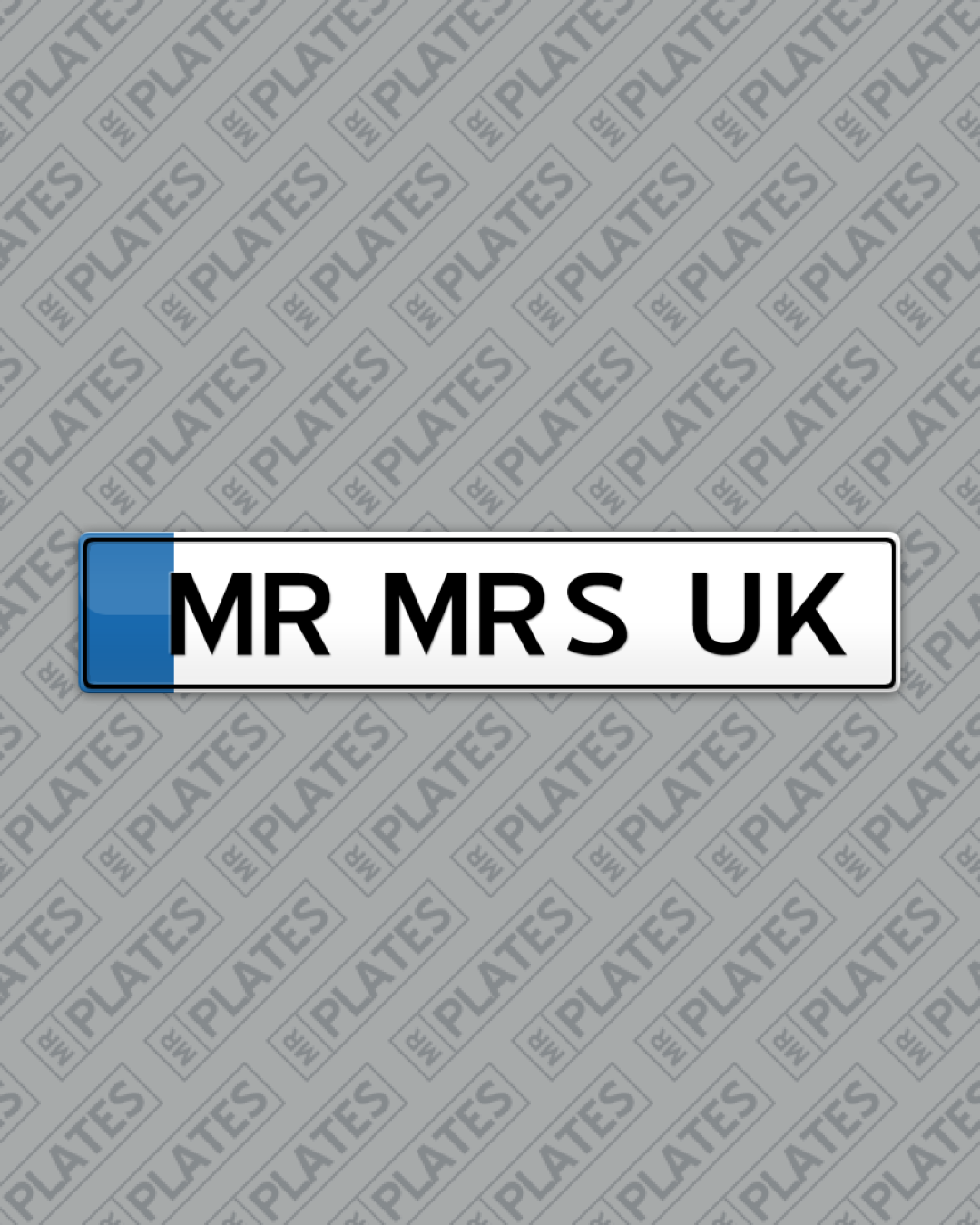 MR MRS UK (Husband And Wife) Number Plates For Sale - MrPlates