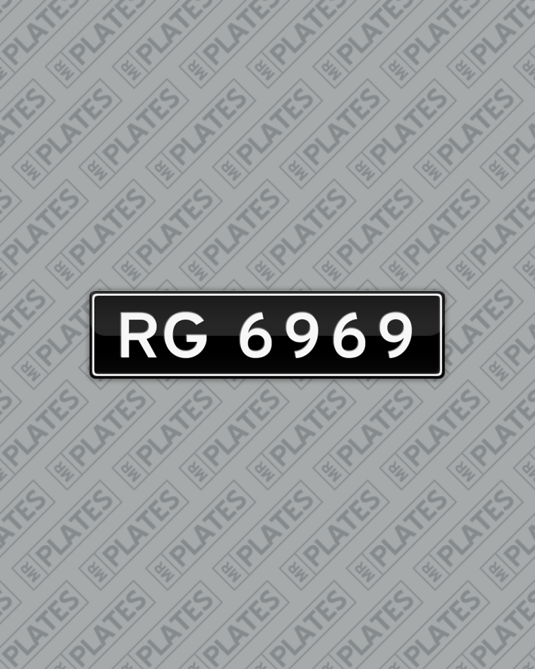 RG 6969 Number Plates For Sale, NSW - MrPlates