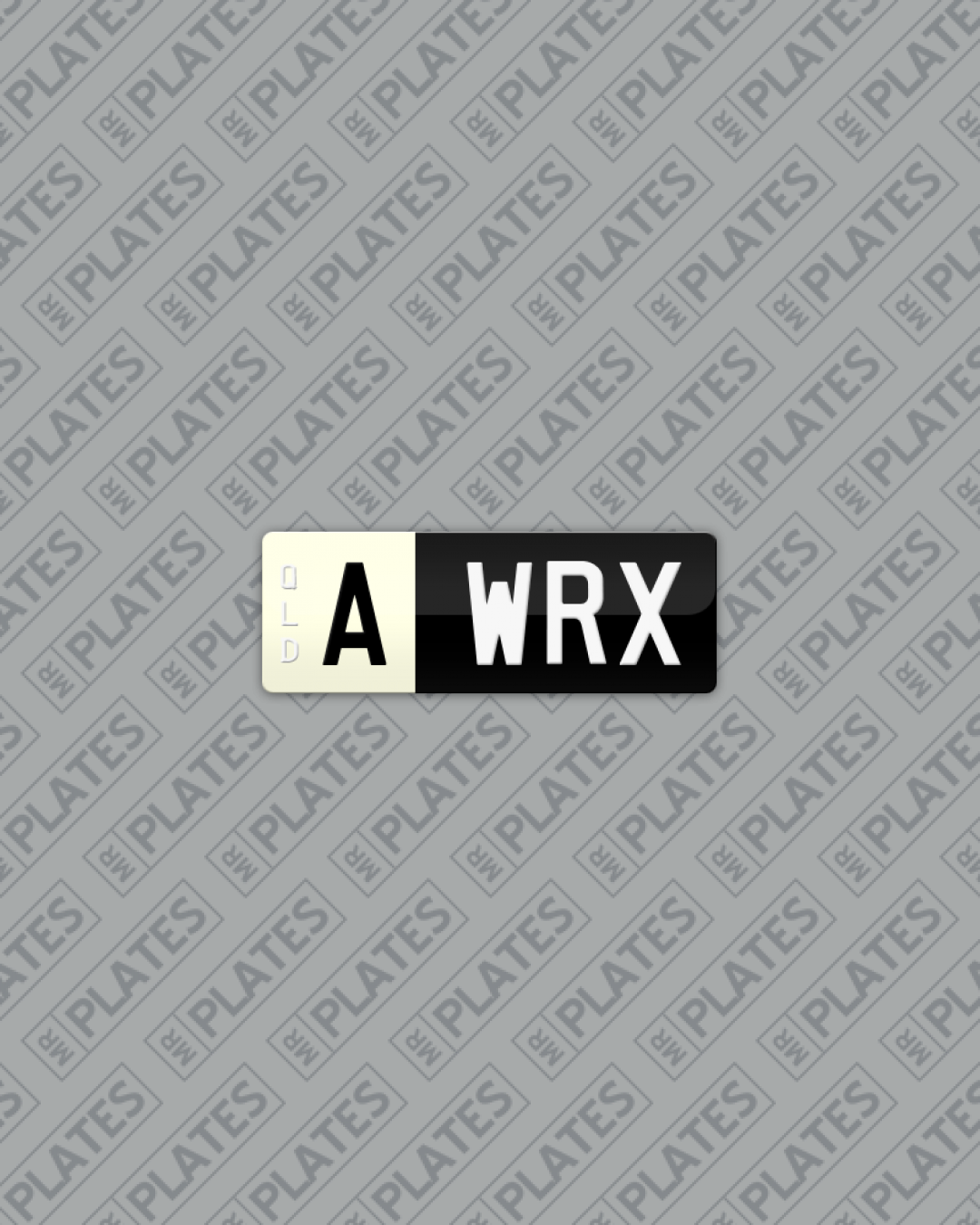 AWRX (A WRX) Number Plates For Sale, QLD - MrPlates