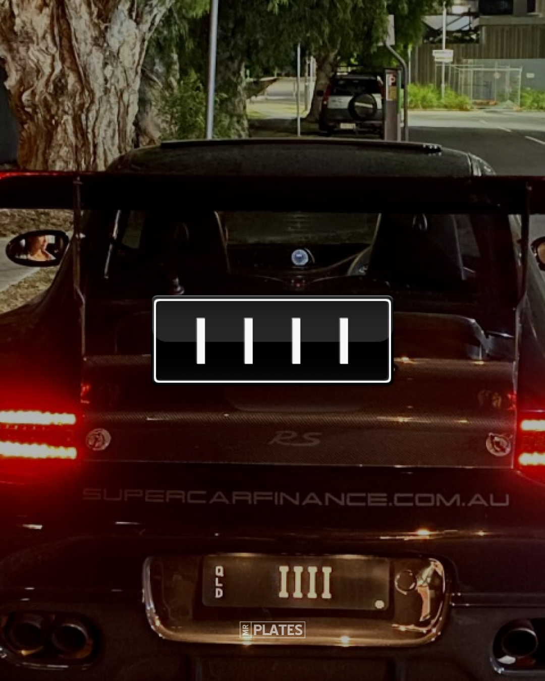 IIII (IIII, 4 Eyes, 11 11) Number Plates For Sale, QLD - MrPlates