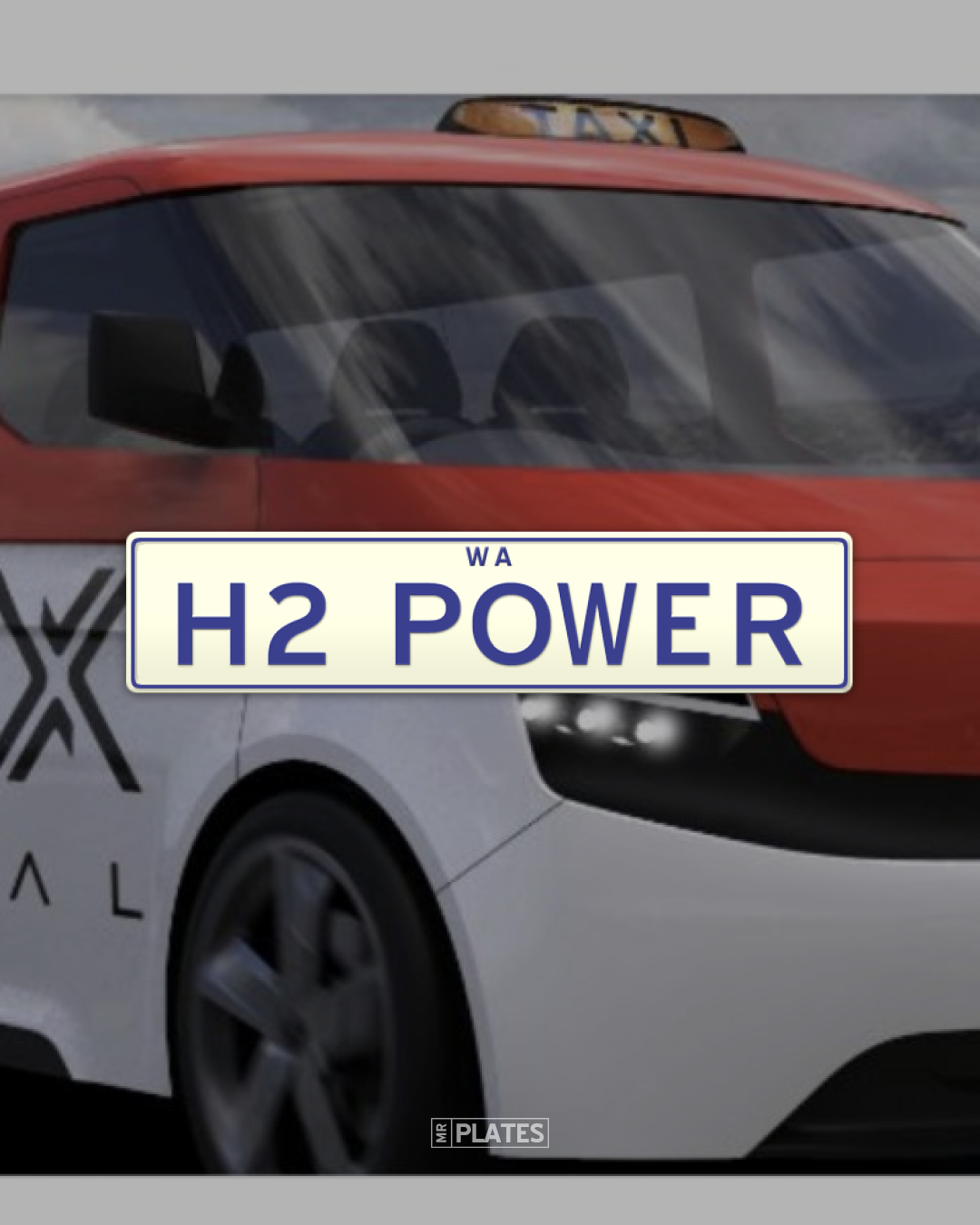 H2 POWER (Hydrogen Powered !) Number Plates For Sale, WA - MrPlates