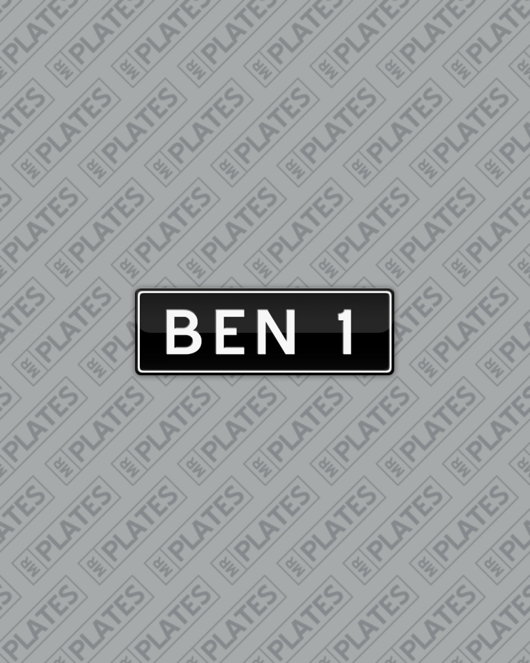 BEN 1 Number Plates For Sale, NSW - MrPlates