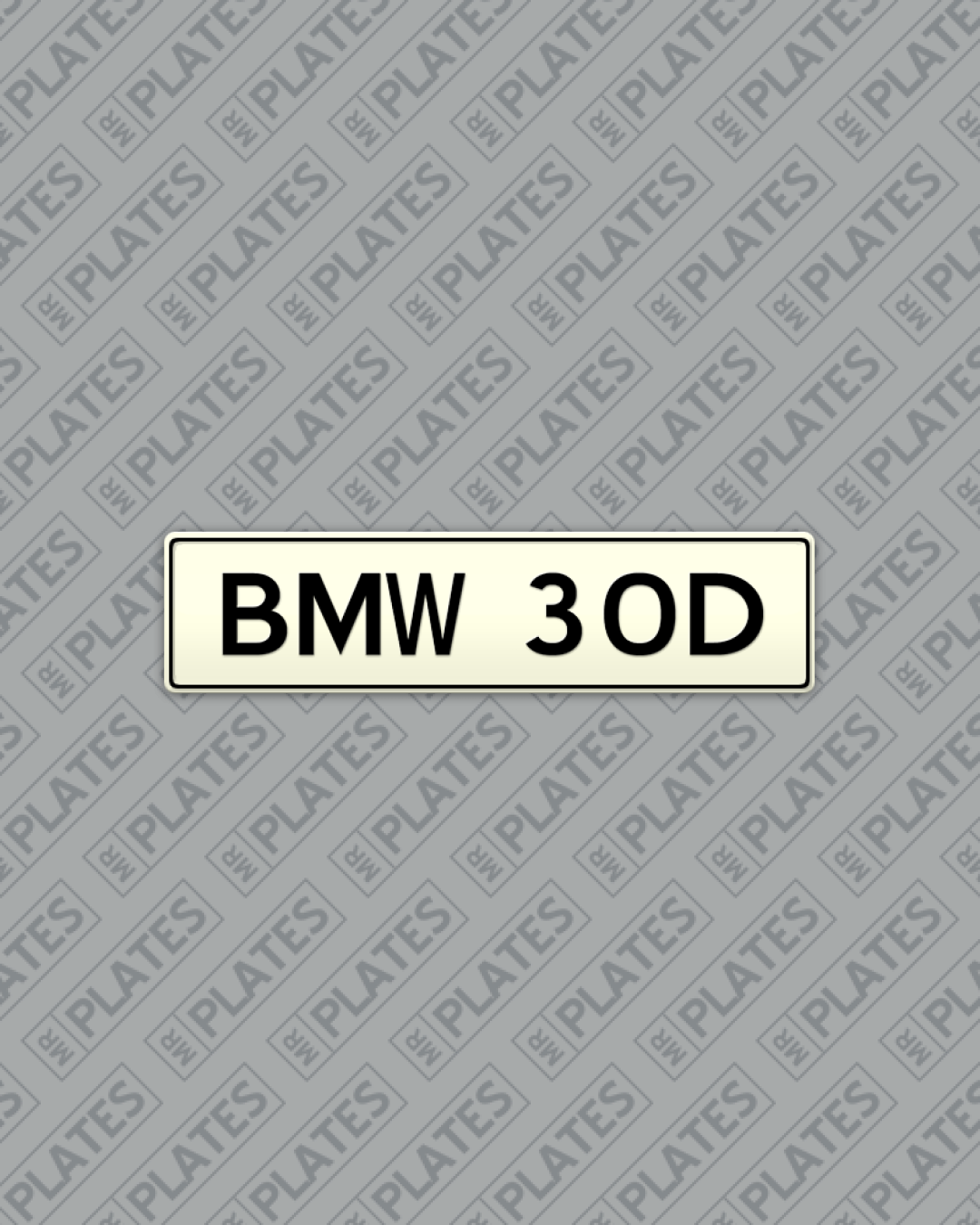 BMW 30D Number Plates For Sale, NSW - MrPlates