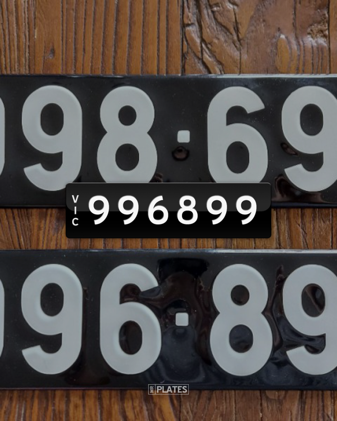996899 Number Plates For Sale, VIC - MrPlates