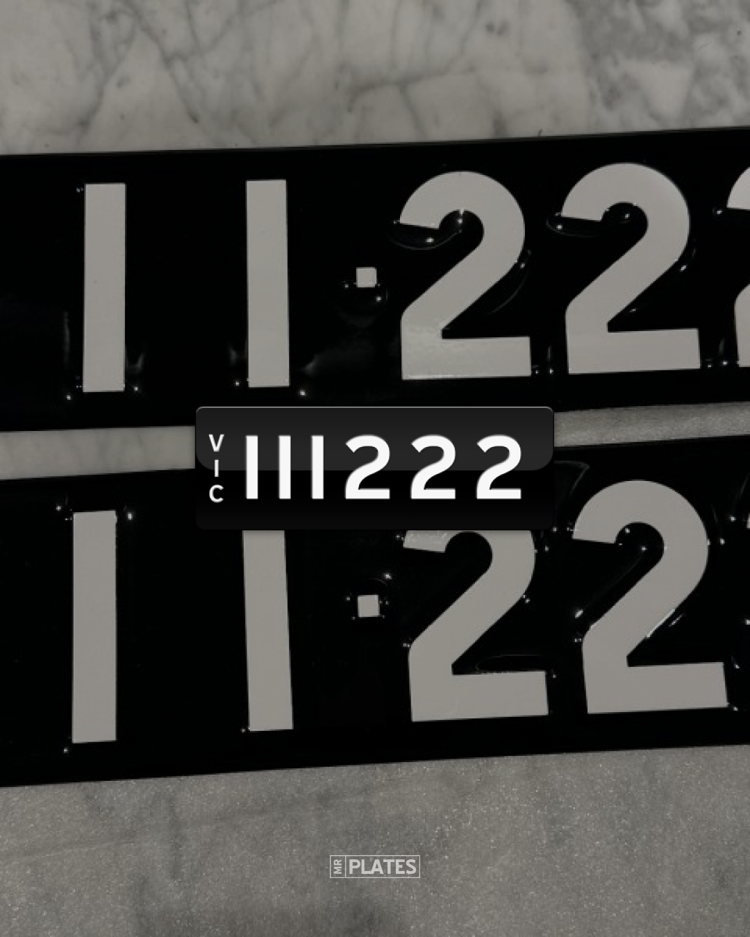 III222 Number Plates For Sale, VIC - MrPlates
