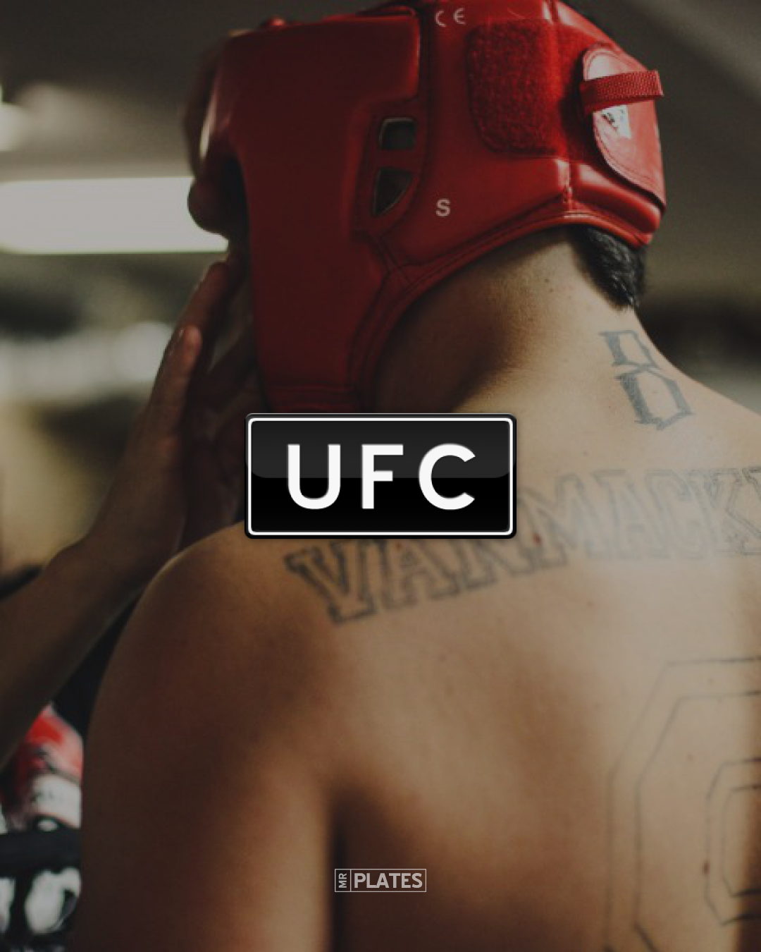 UFC (U F C) Number Plates For Sale, WA - MrPlates