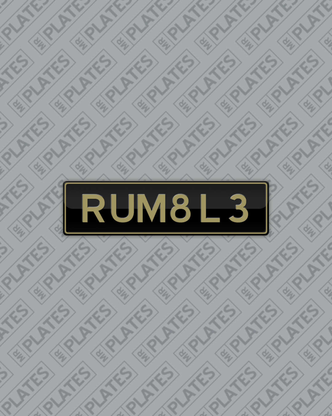 RUM8L3 (RUMBLE) Number Plates For Sale, NSW - MrPlates