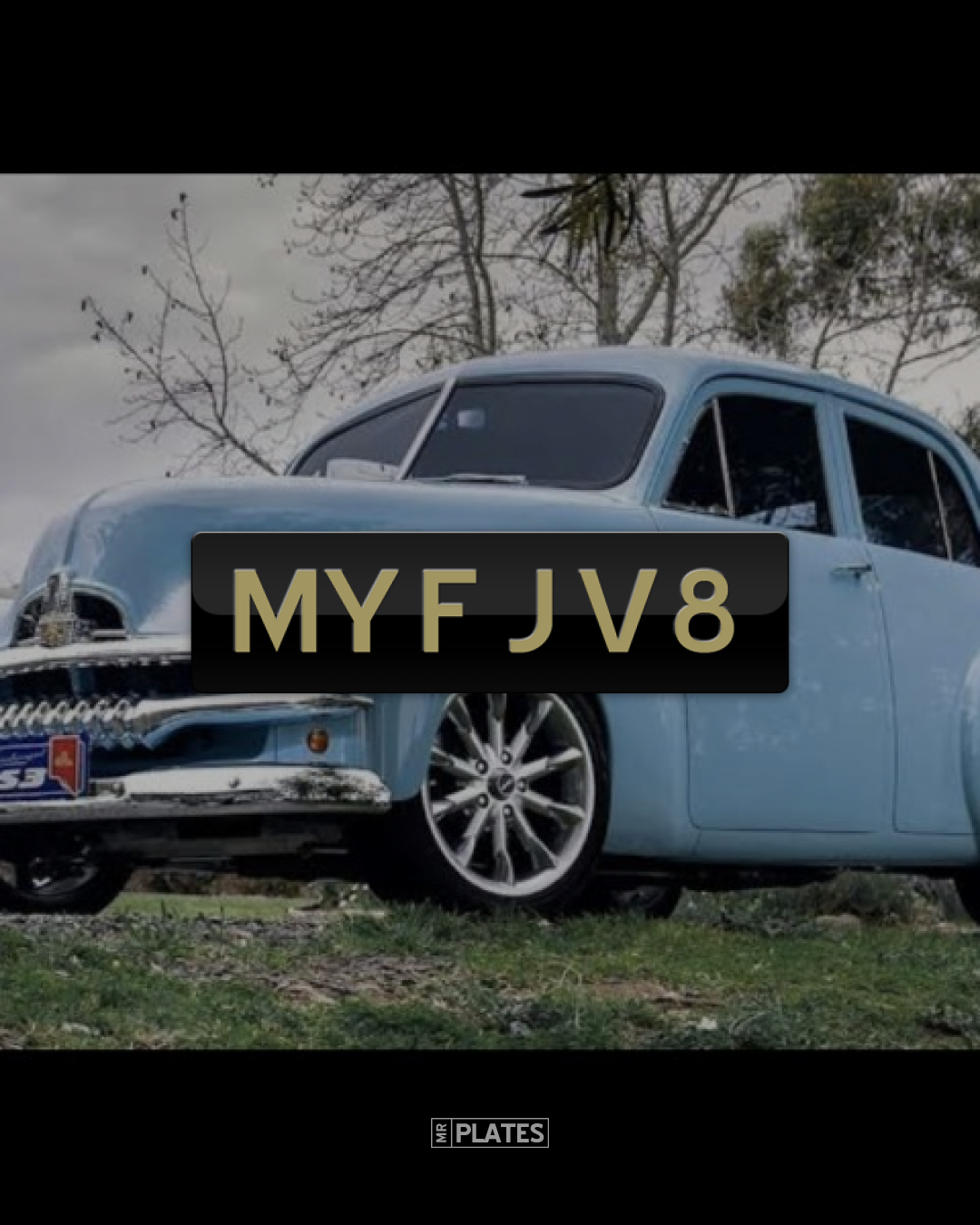 MYFJV8 (Fj Holden V8 Or Fj45 Toyota V8) Number Plates For Sale, VIC ...