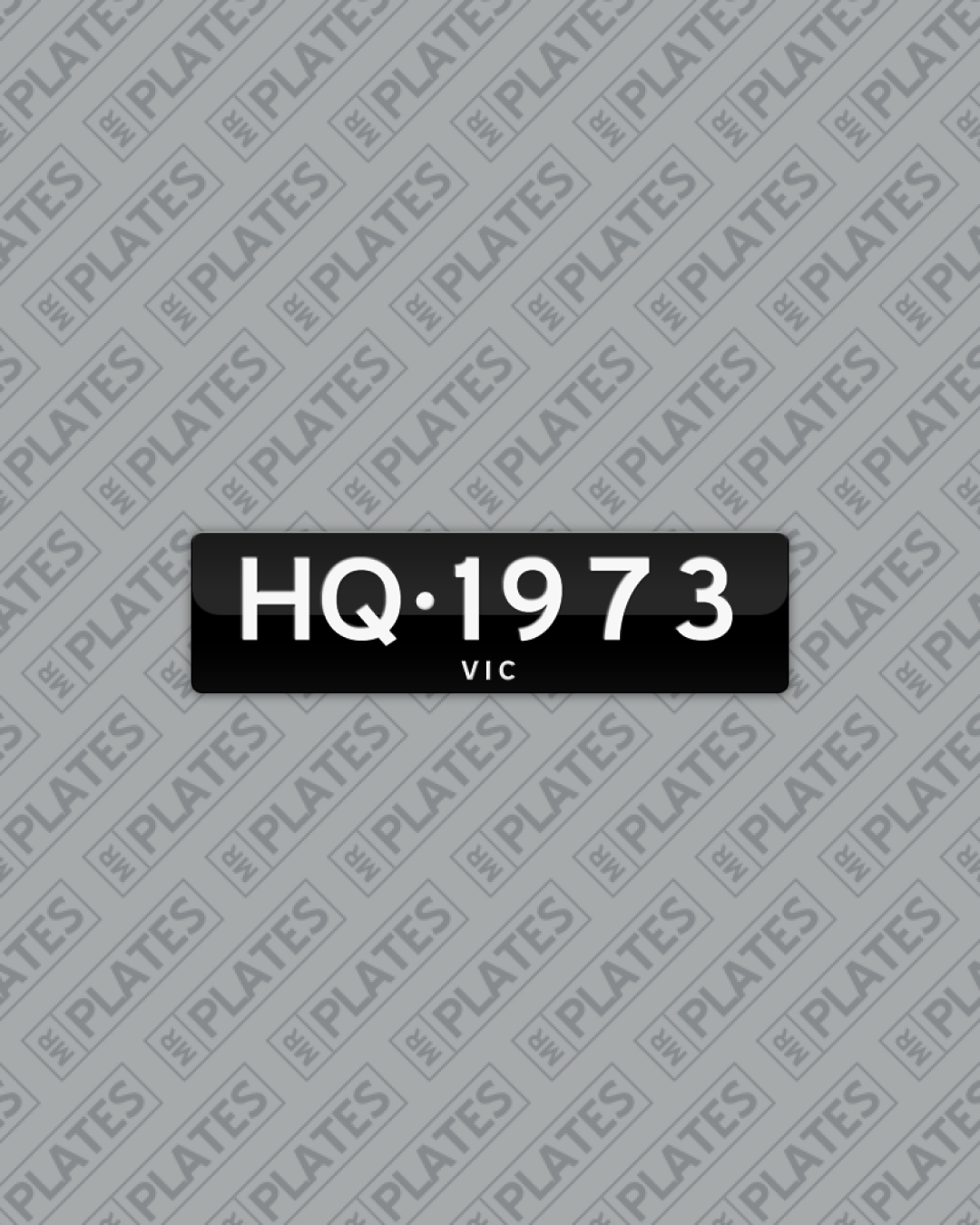 HQ·1973 (HQ Holden GTS Monaro 2 Door Coupe 1973) Number Plates For Sale ...