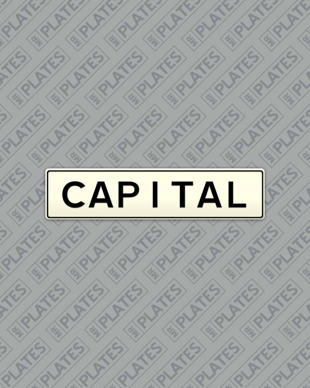 CAPITAL Number Plates For Sale, ACT - MrPlates