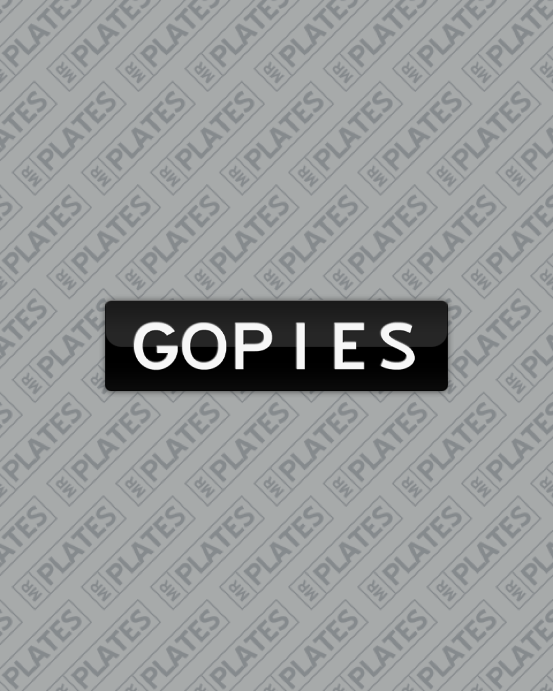 GOPIES (Go Pies Collingwood) Number Plates For Sale, NSW - MrPlates