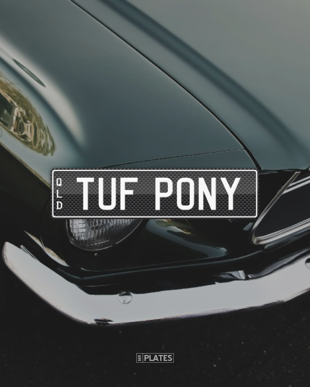 TUF PONY (NEW: Perfect For Any Ford MUSTANG!!) Number Plates For Sale ...