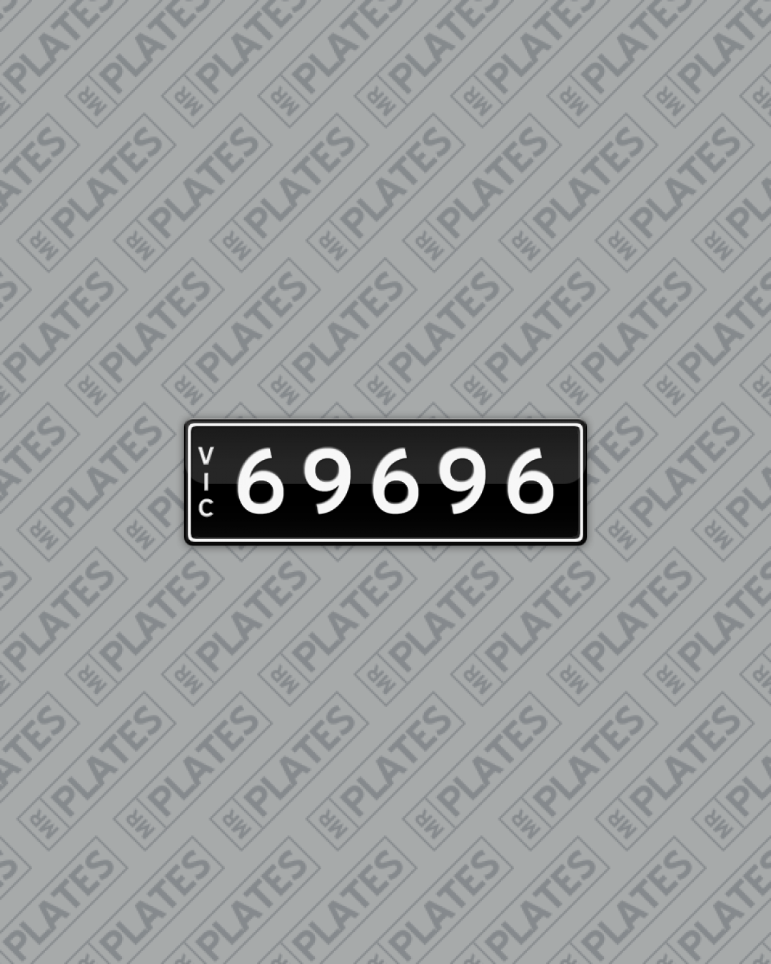 69696 (9696) Number Plates For Sale, VIC - MrPlates