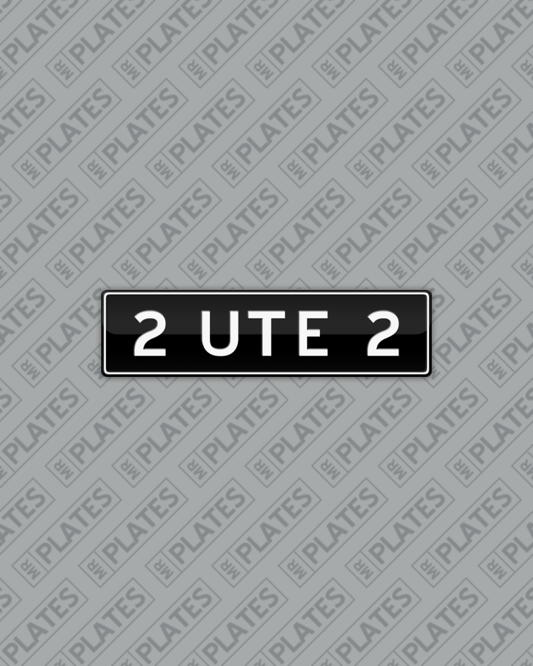 2 UTE 2 (UTE) Number Plates For Sale, QLD - MrPlates