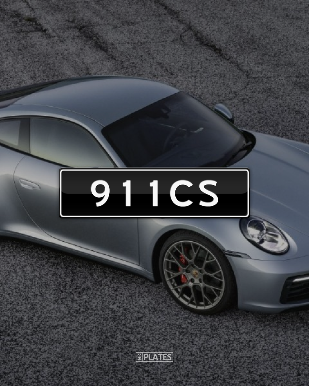 911CS (For Your 911 CS) Number Plates For Sale, VIC - MrPlates