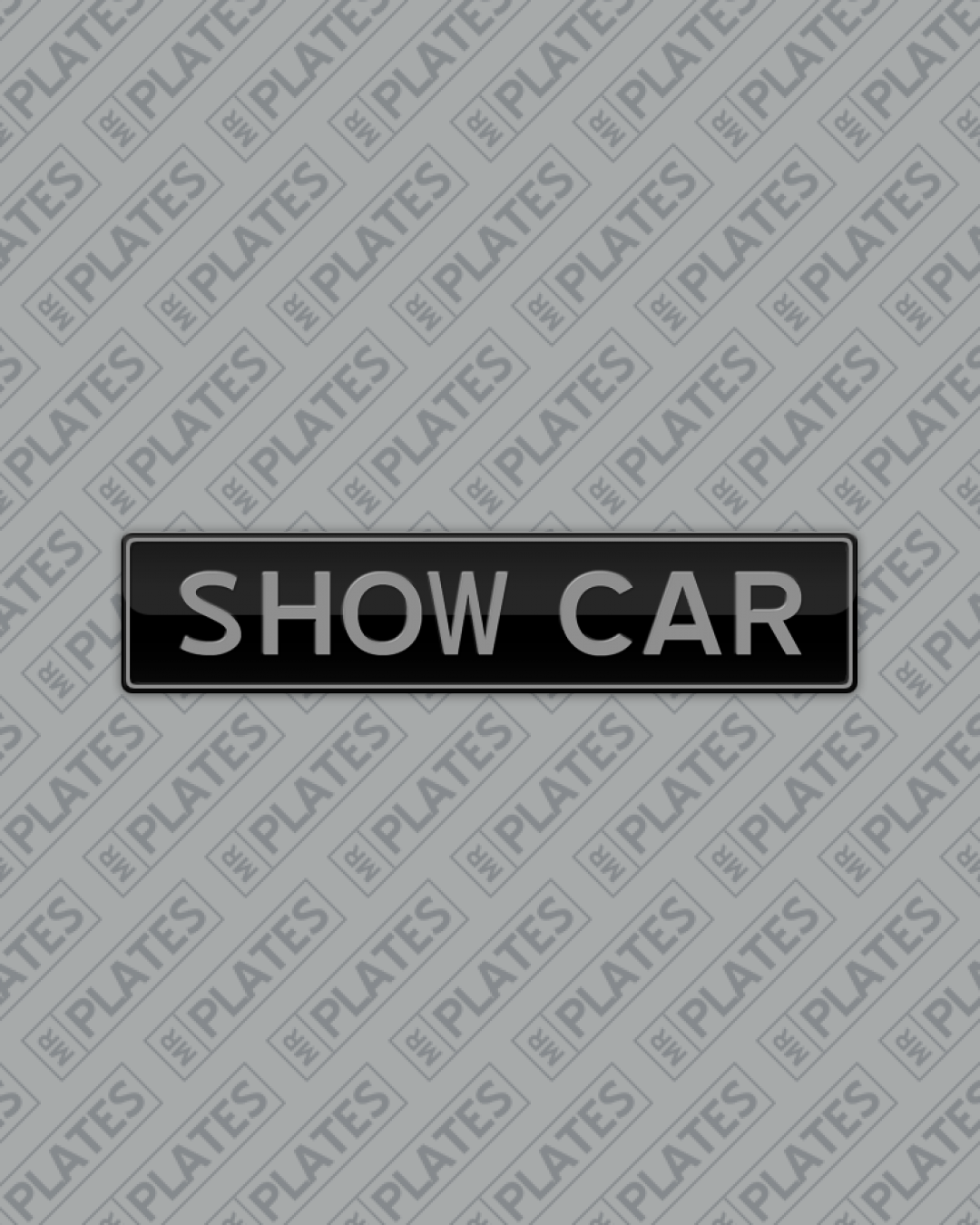 SHOW CAR Number Plates For Sale, QLD - MrPlates