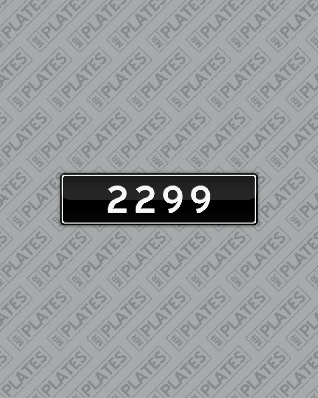 2299 Number Plates For Sale, ACT - MrPlates
