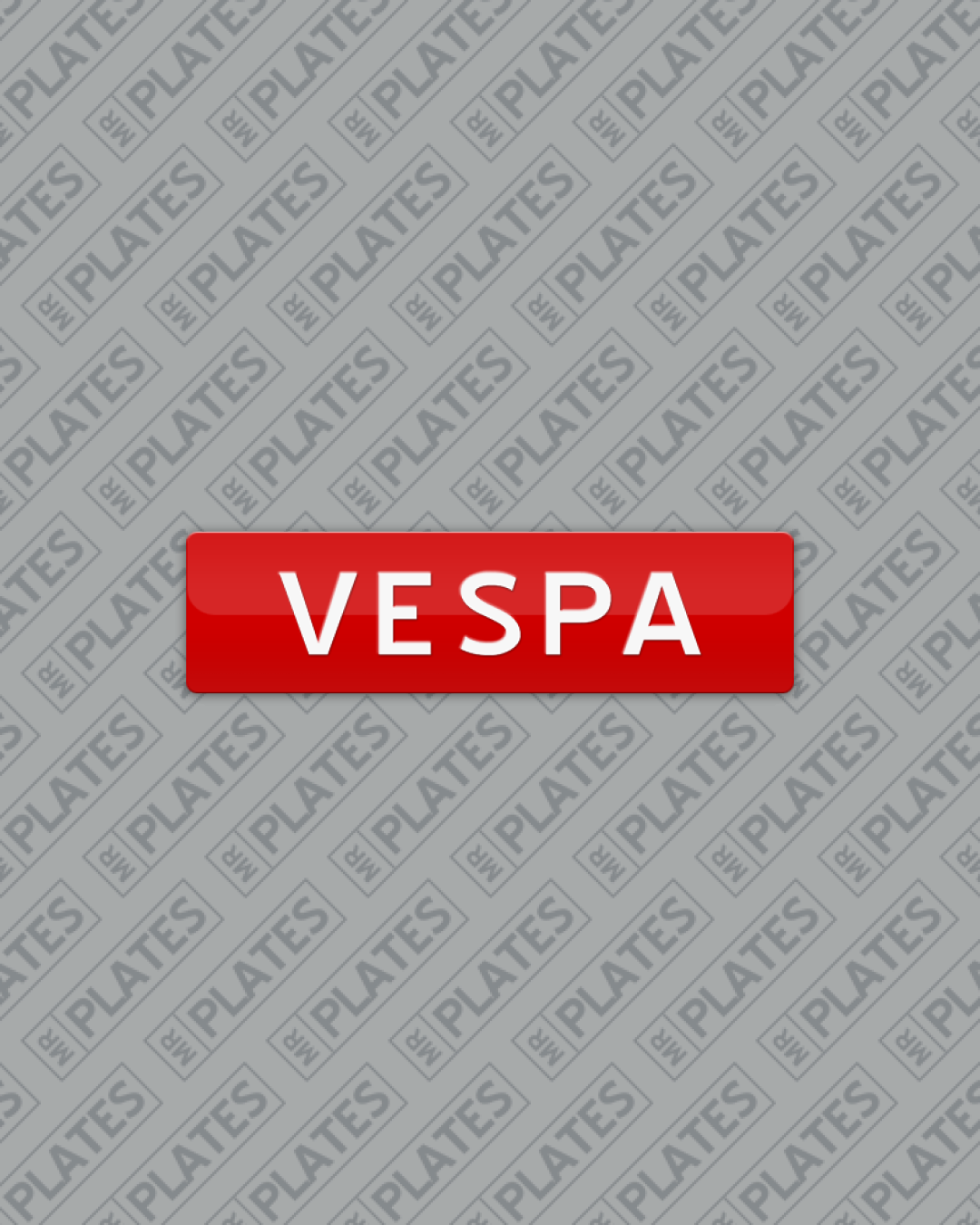 VESPA Number Plates For Sale, NSW - MrPlates