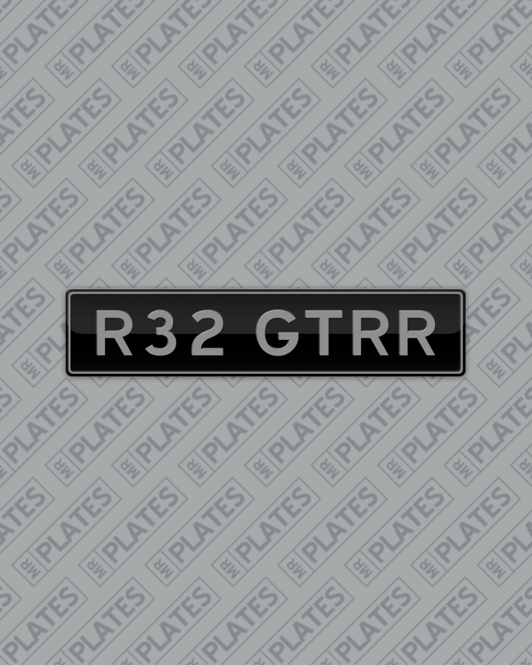 R32 GTRR Number Plates For Sale, SA - MrPlates