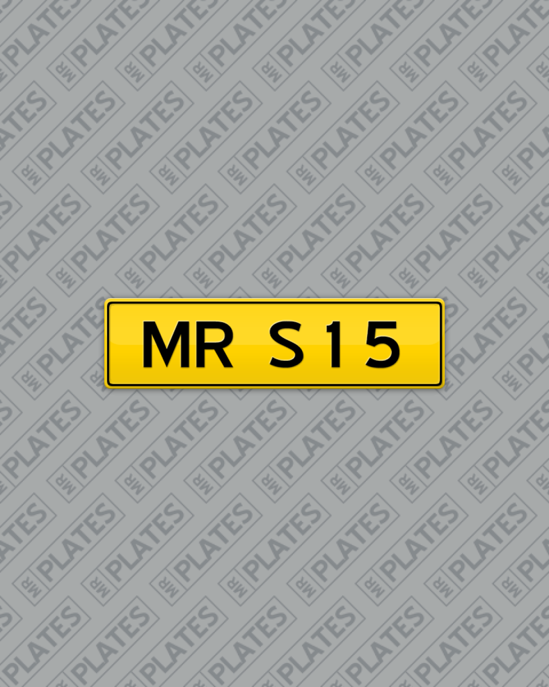 MR S15 Number Plates For Sale, NSW - MrPlates