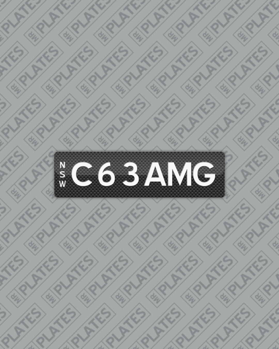 C63AMG (C63 AMG- Suitable For Mercedes C63 AMG) Number Plates For Sale ...