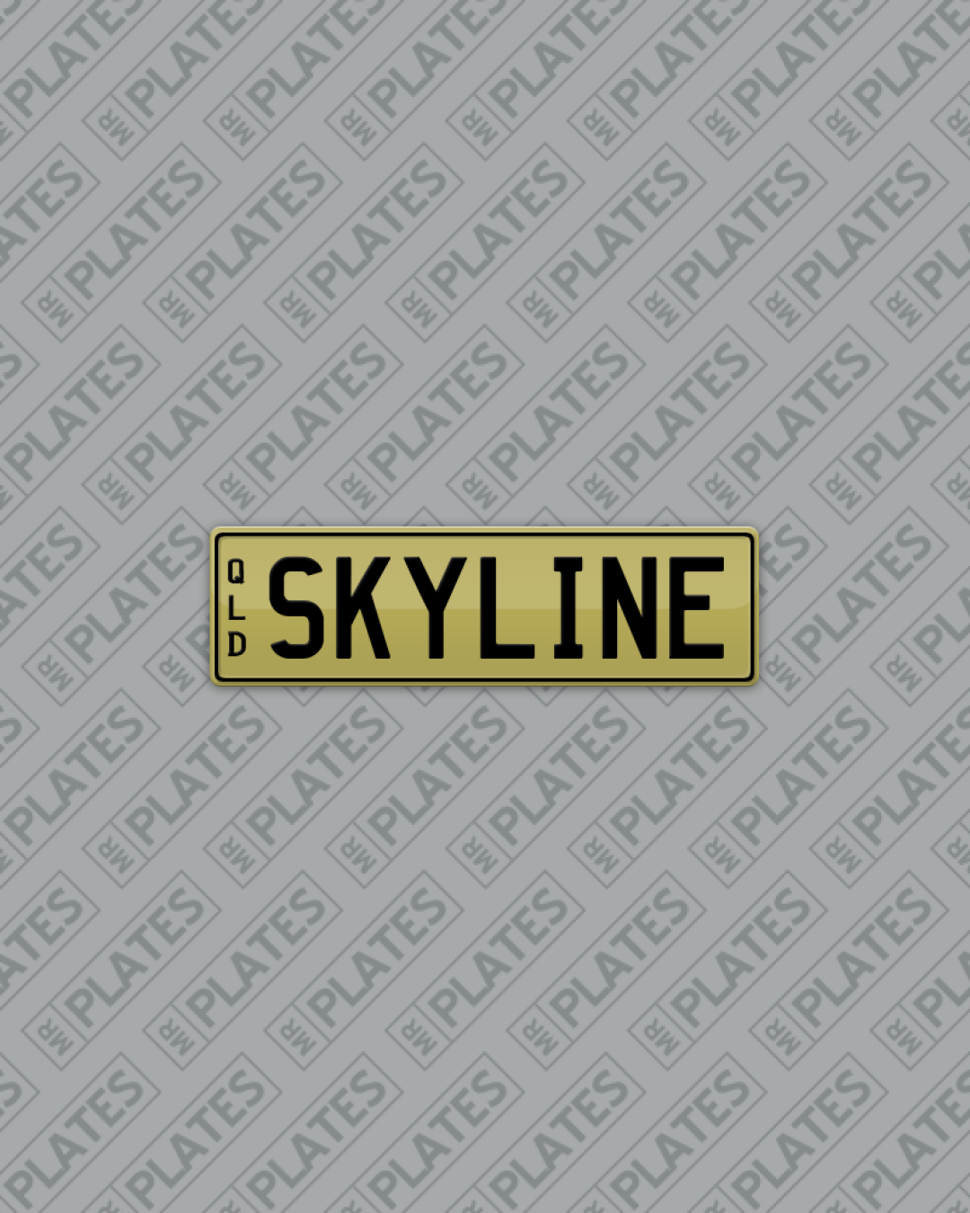 SKYLINE Number Plates For Sale, QLD - MrPlates