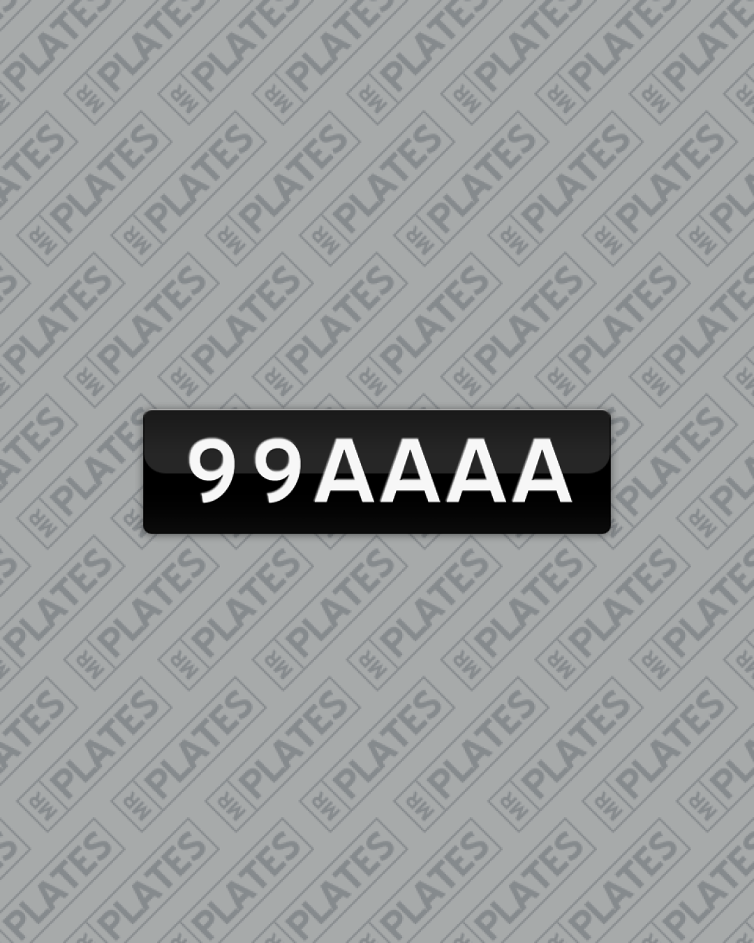 99AAAA (Double 9) Number Plates For Sale, VIC - MrPlates