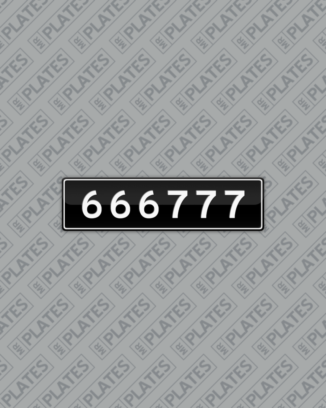 666777 Number Plates For Sale, NSW - MrPlates