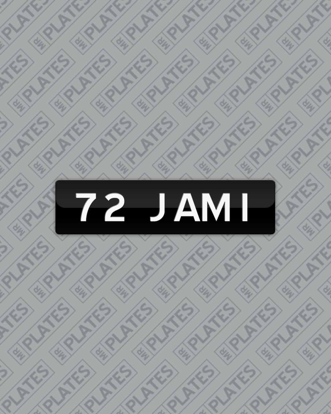 72 JAMI (Name And Birth Year) Number Plates For Sale, VIC - MrPlates