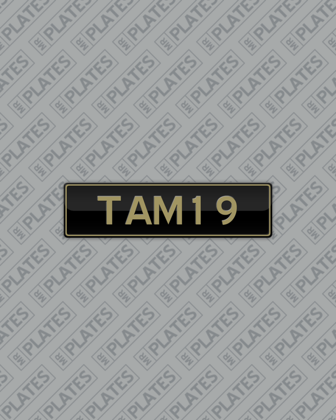 TAM19 (Tami 9 or Tam 19) Number Plates For Sale, QLD - MrPlates