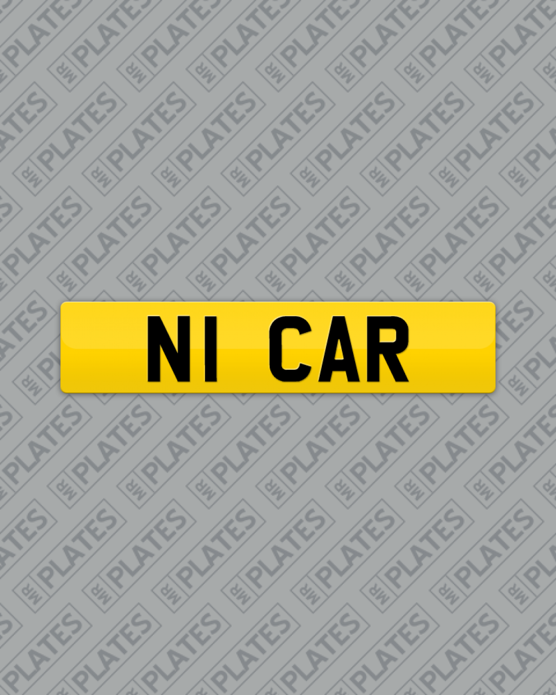 N1 CAR (Number 1 Car) Number Plates For Sale - MrPlates