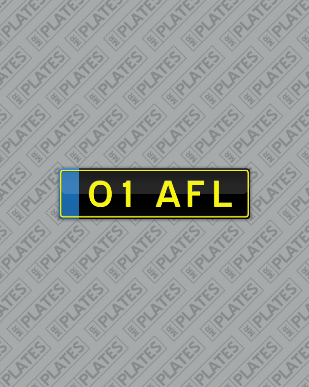 01 AFL (Number 1 Qld AFL Fan) Number Plates For Sale, QLD - MrPlates