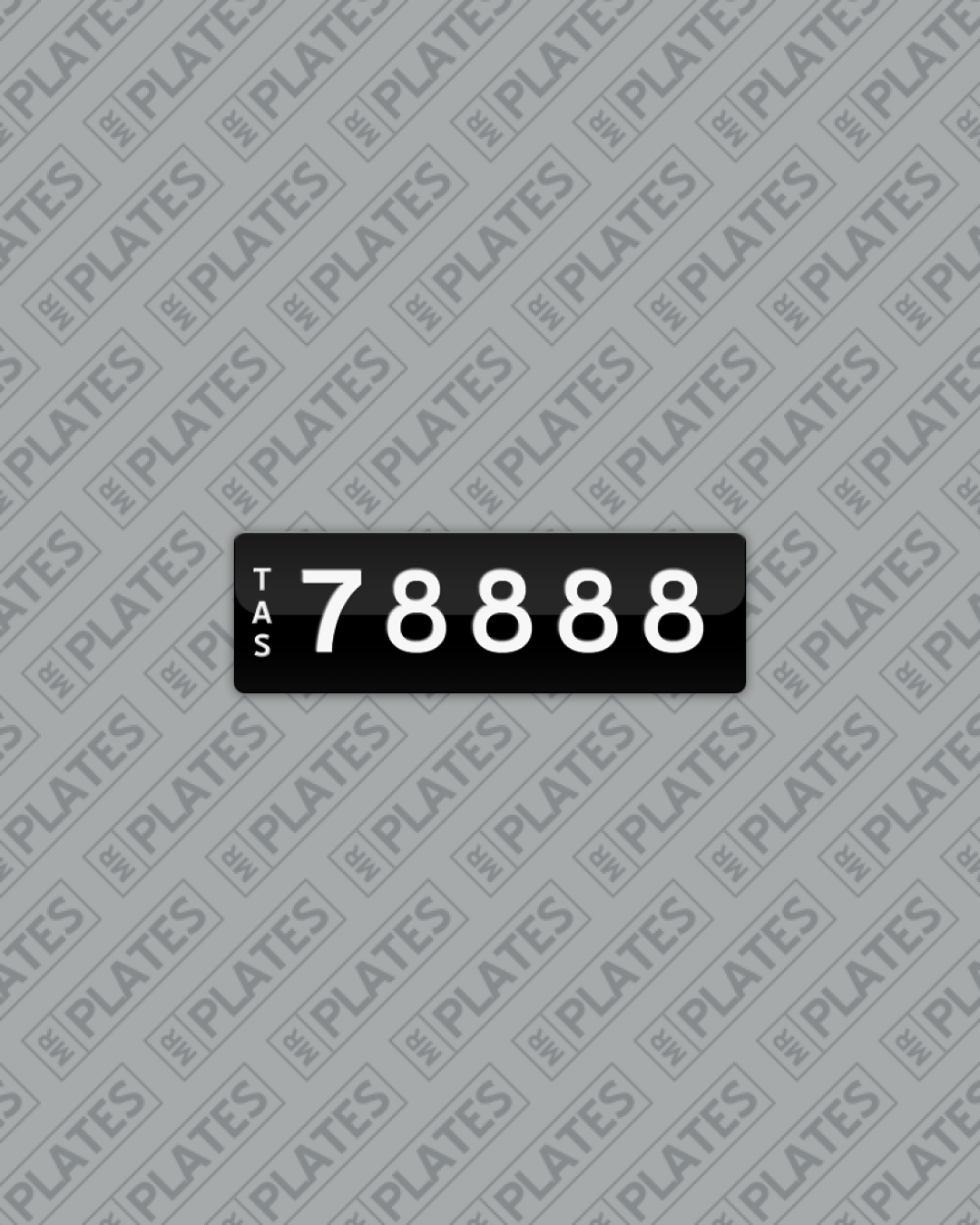 78888 (Four 8 In A Row. Rare Rare Rare) Number Plates For Sale, TAS ...