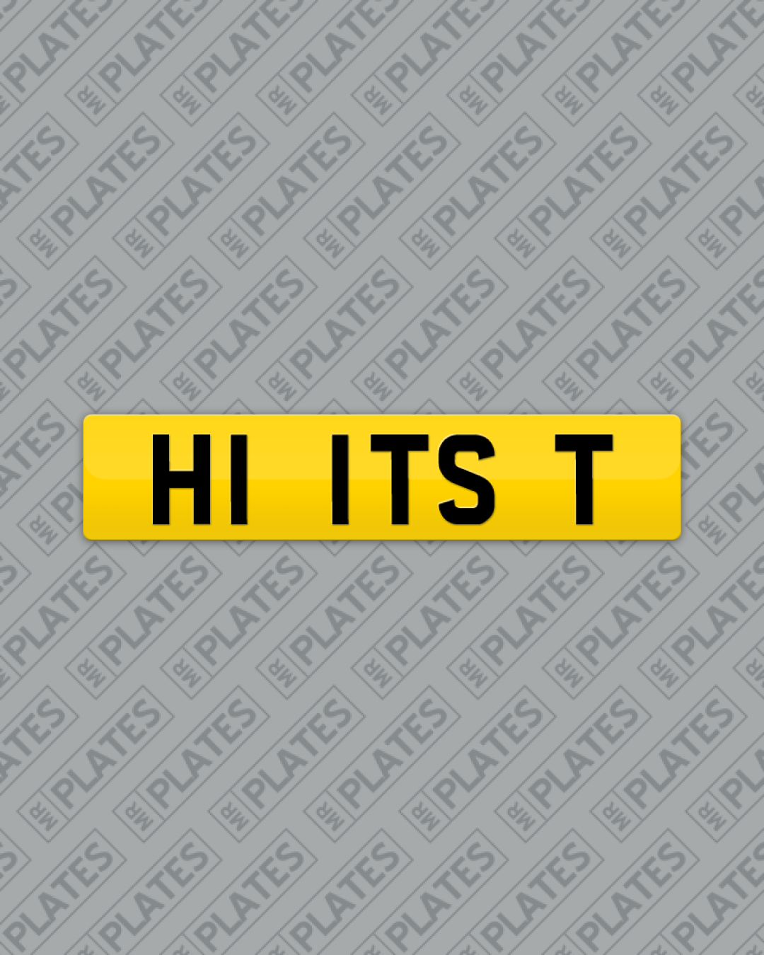 H1 1TS T Number Plates For Sale - MrPlates