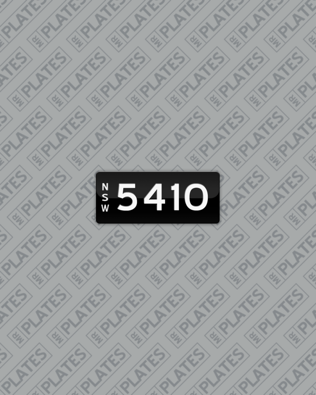 5410 Number Plates For Sale, NSW - MrPlates