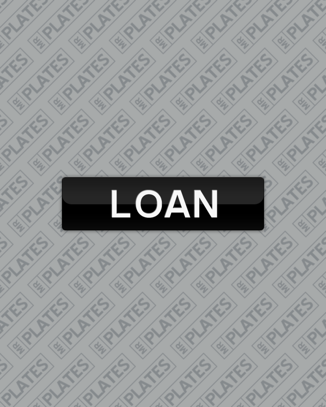 LOAN Number Plates For Sale, VIC - MrPlates