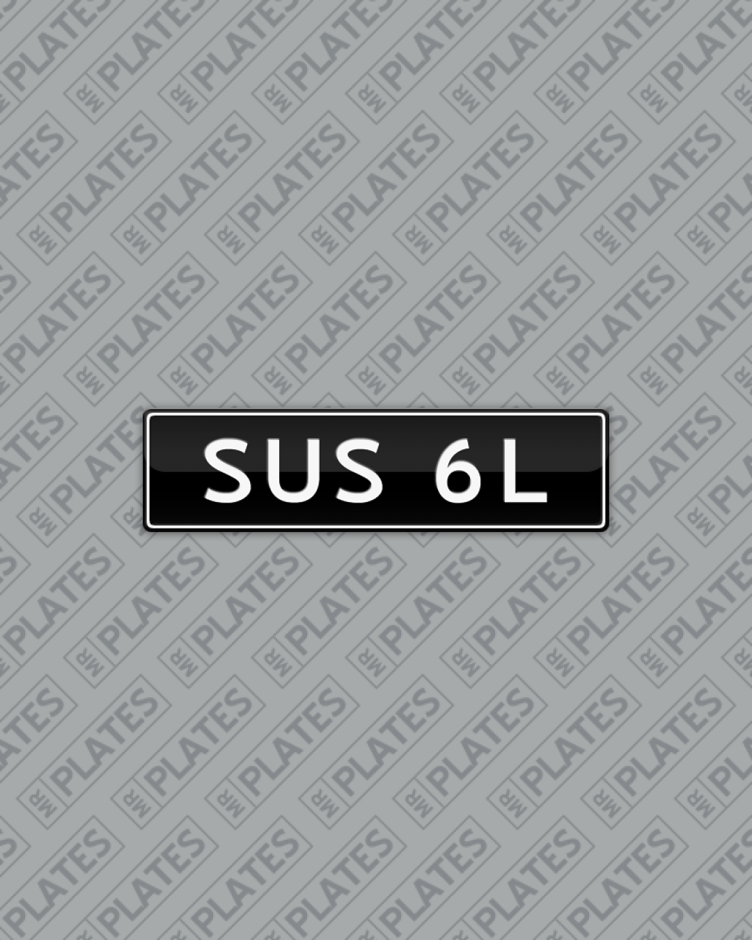 SUS 6L Number Plates For Sale, NSW - MrPlates
