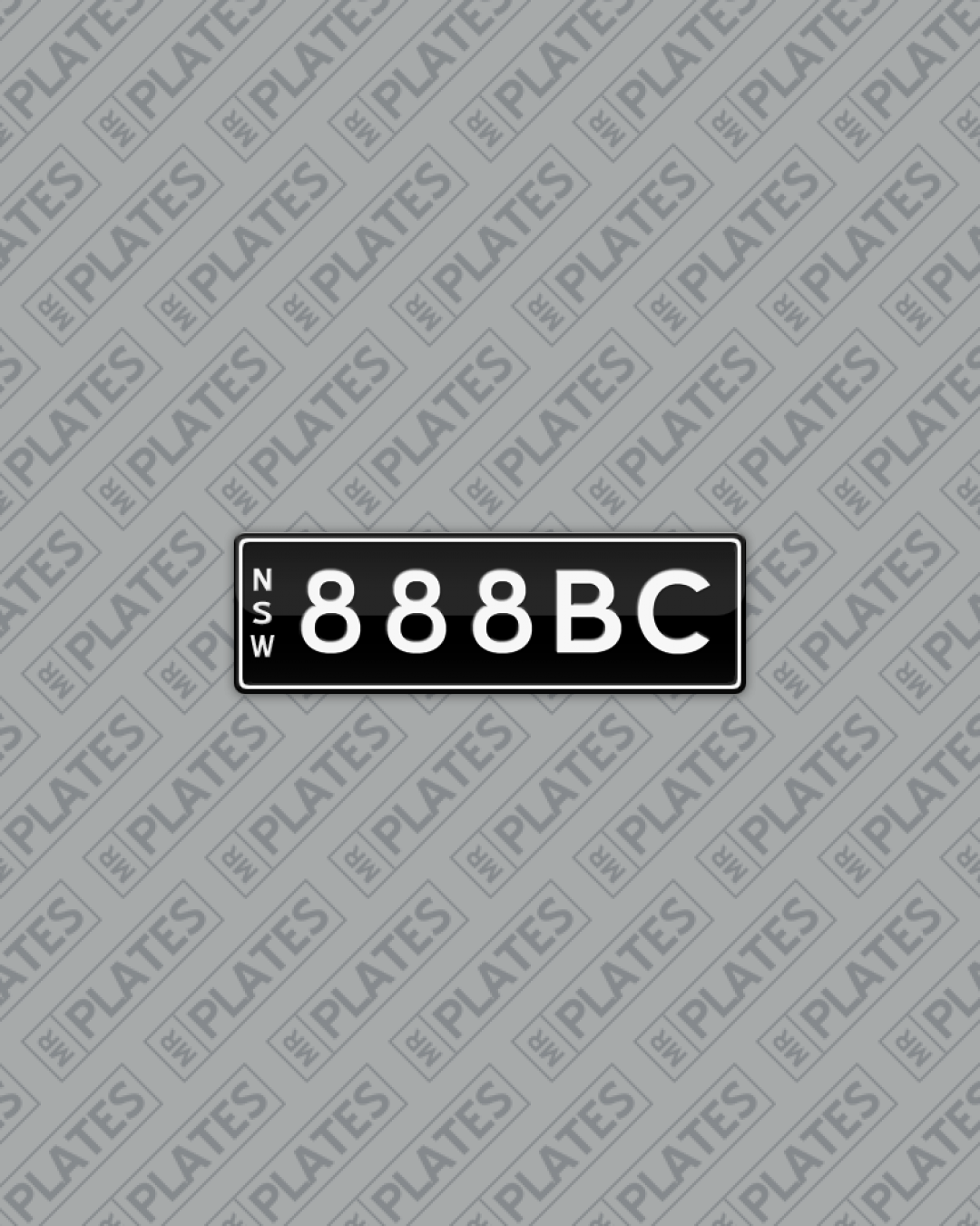 888BC (Lucky 888 Combination) Number Plates For Sale, NSW - MrPlates