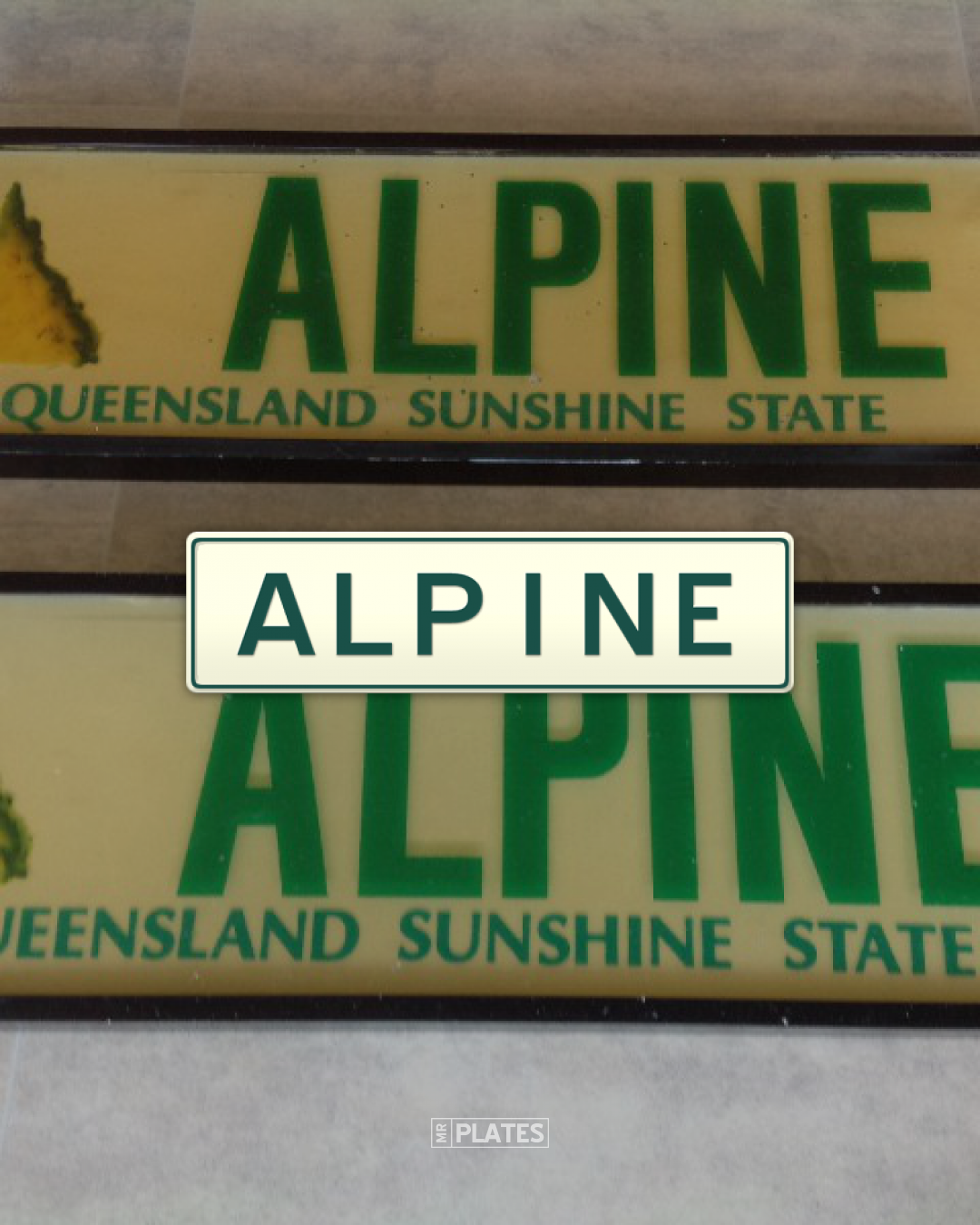 ALPINE Number Plates For Sale, QLD - MrPlates
