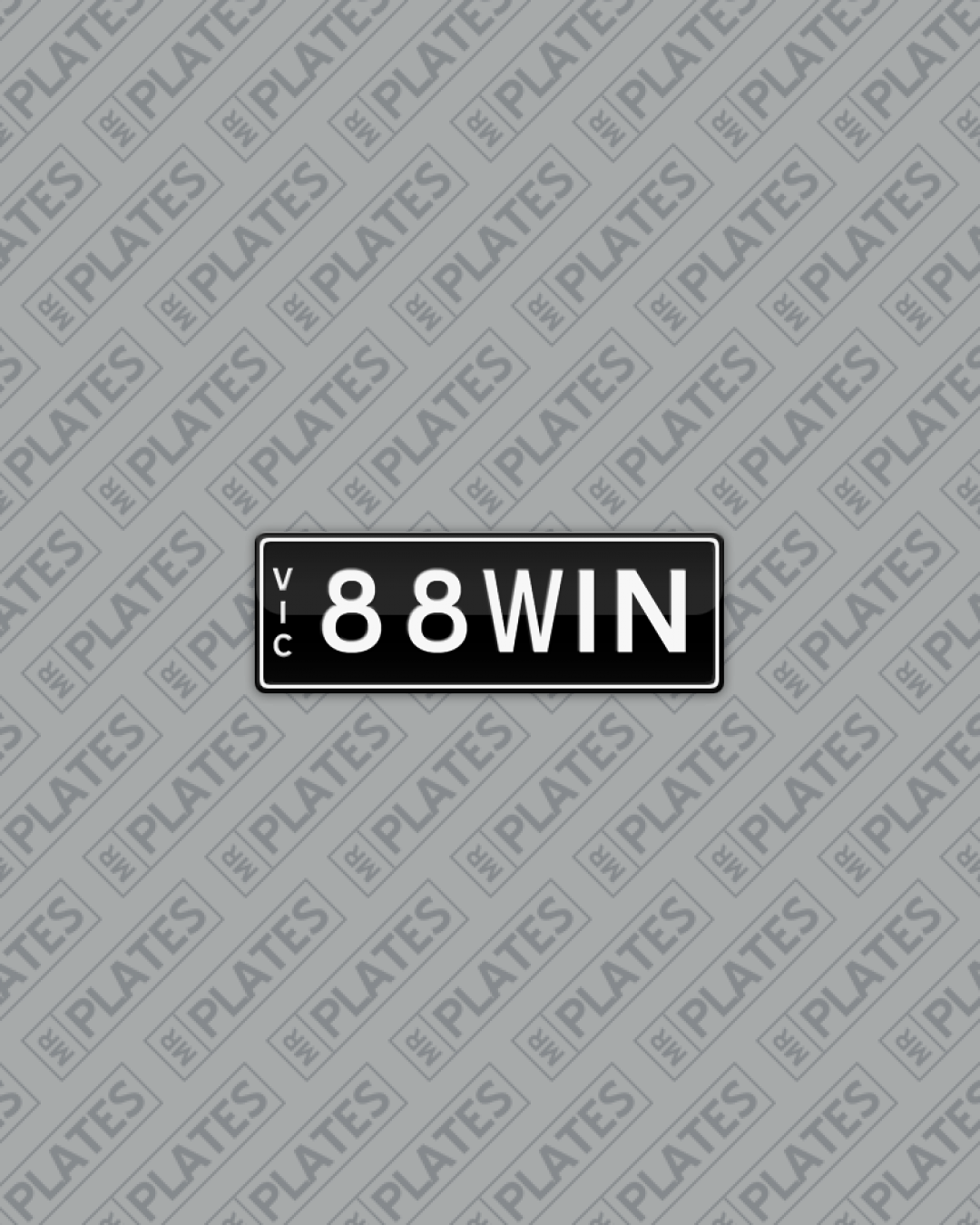 88WIN (Lucky Number 88 And WIN For Good Luck) Number Plates For Sale ...