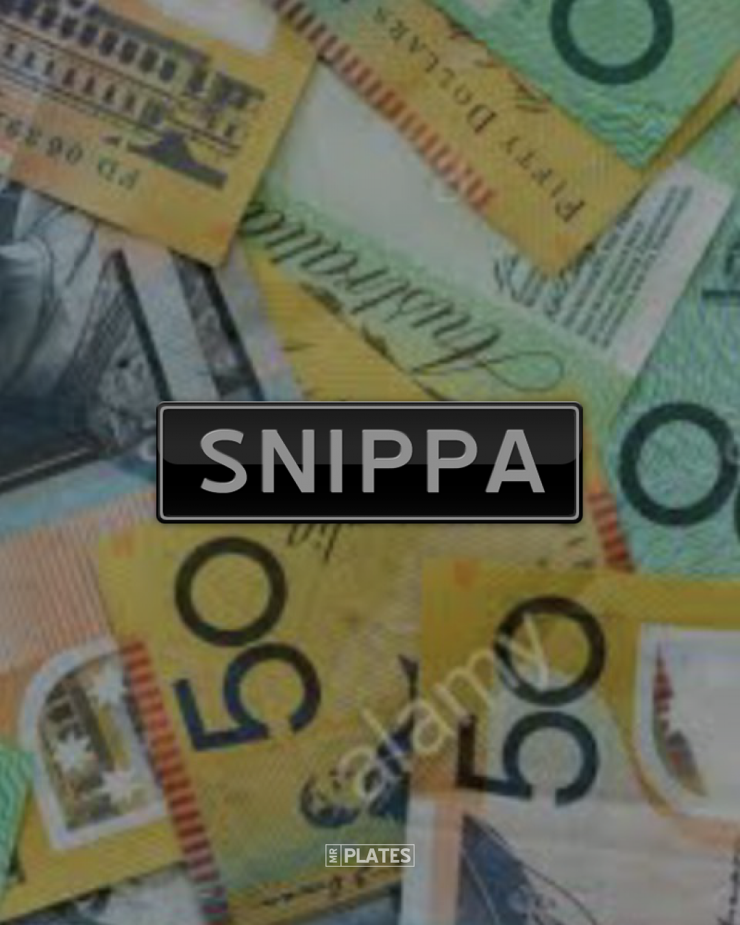 SNIPPA Number Plates For Sale, VIC - MrPlates