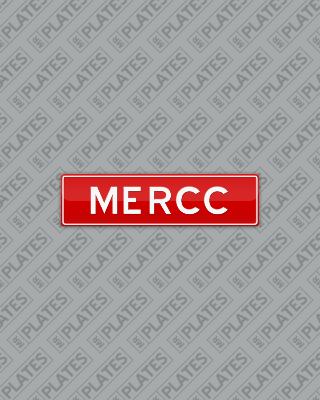 MERCC (MERC C CLASS) Number Plates For Sale, VIC - MrPlates