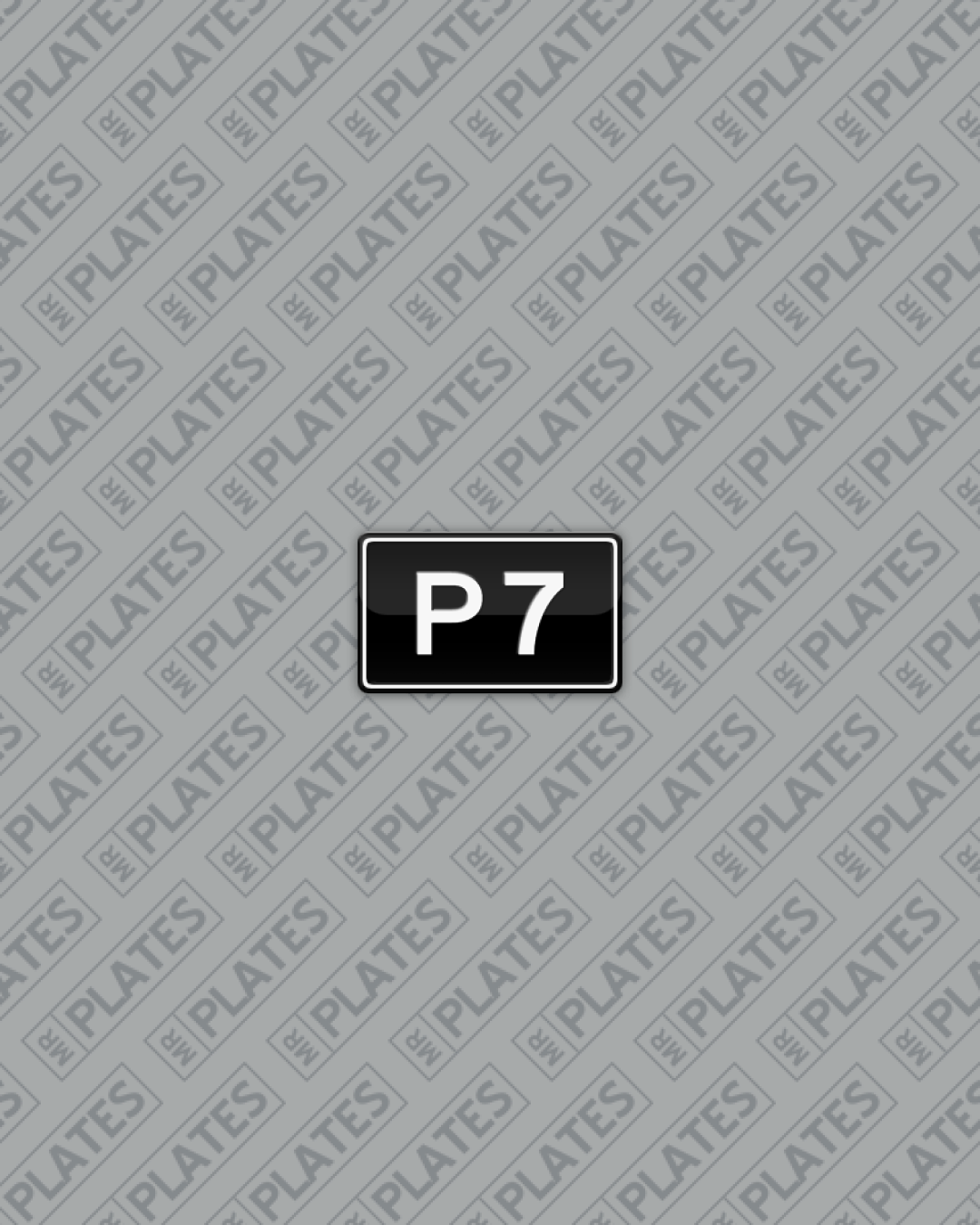 P7 Number Plates For Sale, QLD - MrPlates