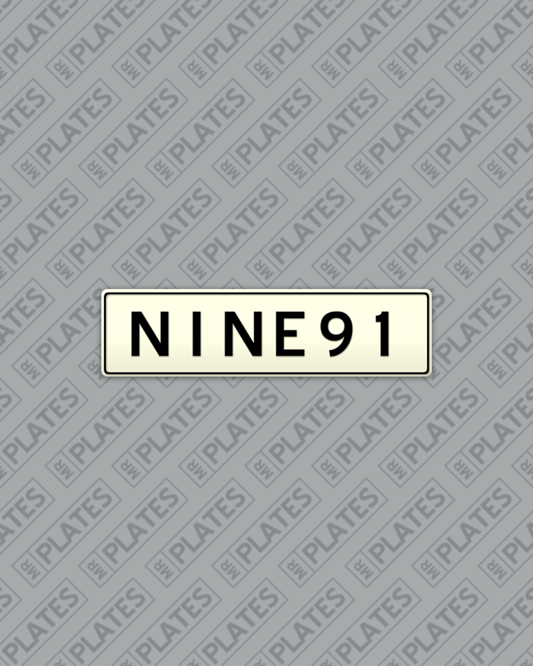 NINE91 (PORSCHE 991) Number Plates For Sale, NSW - MrPlates